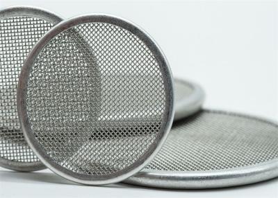 중국 350mm 둥근 직경 테두리가 있는 스테인리스 스틸 짠 와이어 메쉬 디스크 판매용