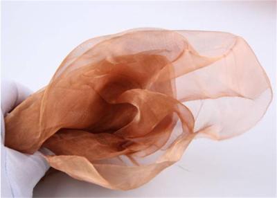 China Flexible 0.08-0.3mm Red Copper Wire Mesh Fabric Uniform Opening Easy To Cut for sale