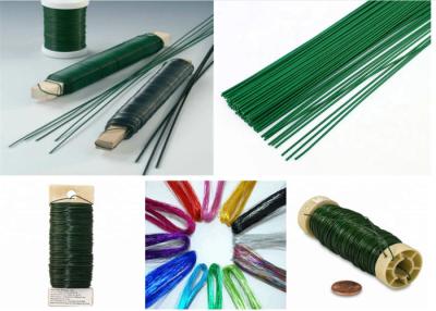 Grüne Weihnachtsgärtner-Paddel, farbiger Metalldraht, 0,6 mm