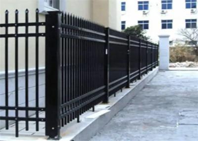 Cina Aeroporto 6x8ft Metal Palisade Recinzione Polvere Ferro Fuso Sicurezza Piatta Top in vendita