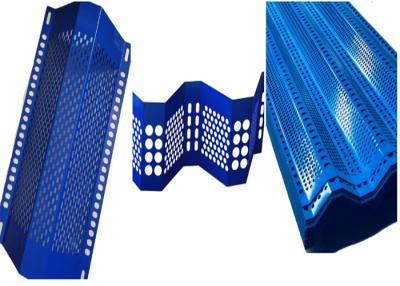 China Runder Loch Polyesterfaser Windschutzzaun für Kohlebergbau Außenschutz-Panel zu verkaufen