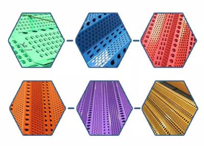 China 5 metros de longitud azul tres picos pared de ventilación para uso en la carretera en venta