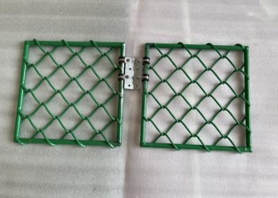 Cina 10 anni di utilizzo verde colore PVC rivestito Chain Link Helideck Safety Net per il perimetro in vendita