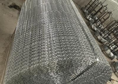 2 mm draaddiameter 8 lijnen gegalvaniseerde coating pipeline Reinfore gelast gaas voor oliepijpleidingen