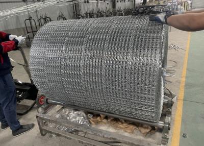 China Cables de línea de 2.0 mm cuadrados 8 líneas de tubería galvanizada reforzada malla soldada para tuberías de gas en venta