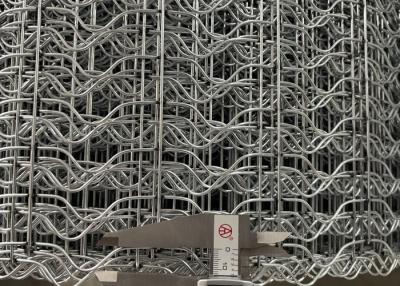 Cina 2.0mm Rivestimento di condotte 8Line Wire welded Metal Mesh per oleodotto offshore in vendita