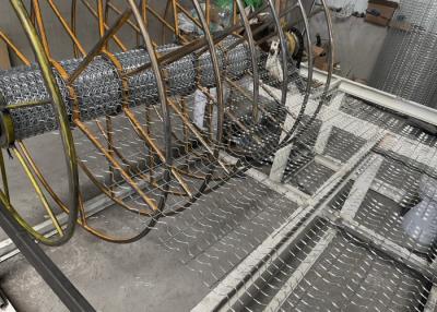 China 2.0mm Refuerzo marino de línea curva de malla de alambre soldado para tubería de gas en alta mar en venta