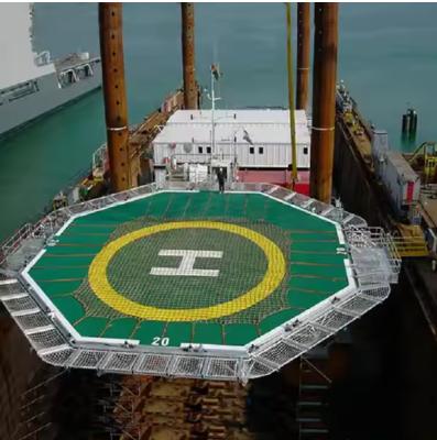 China Helipad Safety Net/helideck Perimeter Mesh/security Guard Fence Mesh Heli Mesh for sale