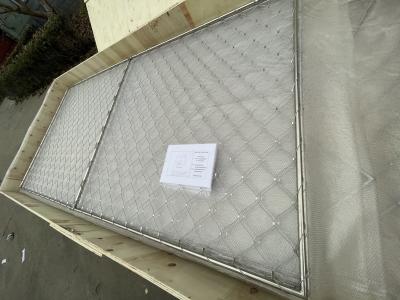 China Helipad Safety Net/helideck Perimeter Mesh/security Guard Fence Mesh Heli Mesh for sale