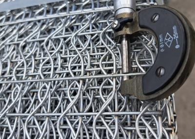 China 2.0mm Wire Diameter Galvanized CWC Mesh For Subsea Gas & Oil Pipeline for sale