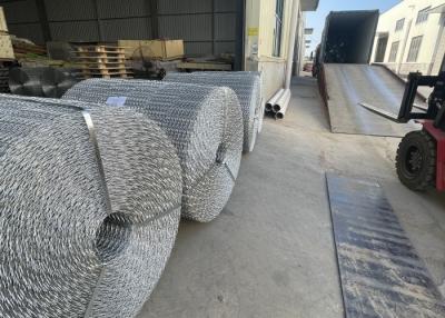 China 2.2mm Wire Diameter Galvanized Pipeline reinforced mesh For River Bottom Gas & Oil Pipeline for sale