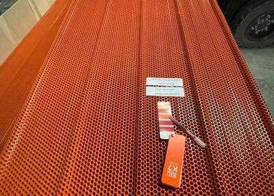 China RAL2017 Orange Color 5peaks safety panel for coking factory for sale