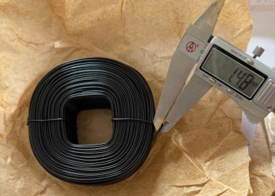 China 1.48mm 16.5Gauge 3.5lbs Square Hole Type Black Annealed Tie Wire for tie work for sale