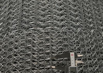 China 6 Lines Wire 2.5mm Pipeline Coating Mesh Use In Gas Oil Pipeline Project for sale