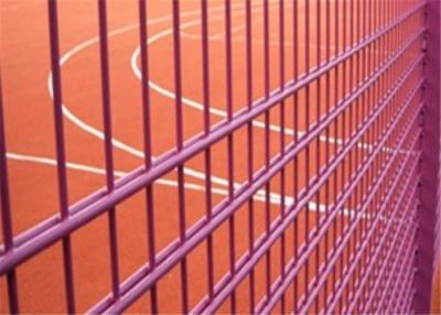 China Pvc Coated Double Wire Mesh Fence , Durable Metal Mesh Fencing Easy Install for sale