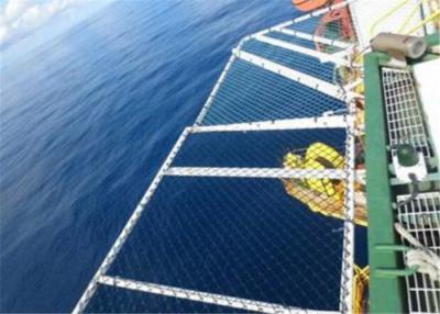 China Plataforma del avión de redes de aterrizaje del helipuerto del agujero del diamante que pesca la estructura durable en venta