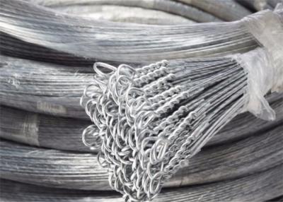 China Rust Resistance Bale Ties Wire Quick Link Tie Wire 2.28m Length For Cotton Binding for sale