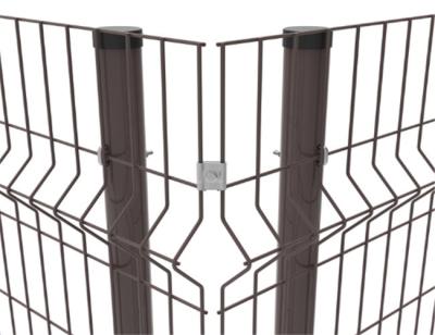 China Powder Coated Wire Mesh Fence , Welded Mesh Fencing For Safe Protection for sale