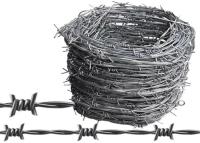China 100mm Distance Stainless Steel Double Twisted Razor Barbed Wire for Security Fencing for sale