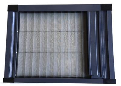 China 15mm width Fold Waterproof Door 5x2.5m Security Fly Screen Mesh for sale