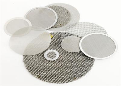 중국 에어 필터 등급 304 테두리가 있는 100mm 스테인리스 스틸 메쉬 디스크 판매용