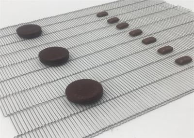 Cina Commestibile 304 316 piano Flex Conveyor Belt Bread Baking di acciaio inossidabile 0.6mm in vendita