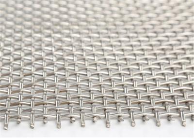 China Square Hole Shape Woven 0.2mm Crimped Wire Mesh for sale