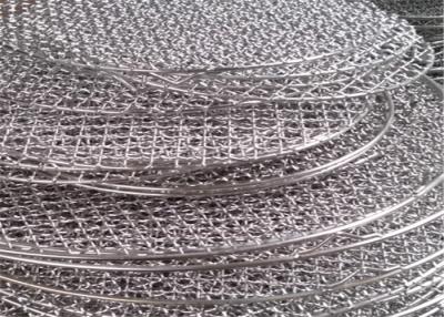 China Square Hole Shape Woven 0.2mm Crimped Wire Mesh for sale