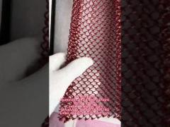 Decoration Aluminium Chain Link Curtain Mesh