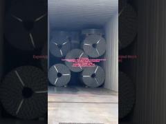 Export Steel pipe winding mesh for Gas and Oil Pipeline Use