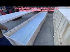 5 m Lengte 5 Peaks Wit geperforeerd plaat product