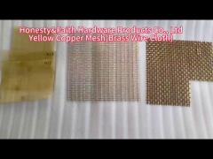 5Mesh Plain Weave Emi Shielding Copper Wire Mesh voor Faraday Cage