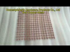 100 200 300 Mesh Ultra Fine Woven Copper Draad Mesh Cloth voor Distillatie