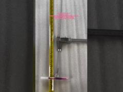 3 mm diametro del filo--3m lunghezza caldo immerso galvanizzato doppio anello leghe di filo per il ballaggio del cotone