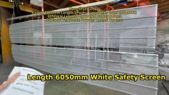 Export 6050mm Length  5Peaks Type White Color (RAL9003) Surface Treatment Powder coated Process Perf