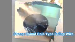 Export Canada 3.0mm(11Gauge) 22.7kg per roll Black Annealed Baling Wire Package In Carton and Pallet