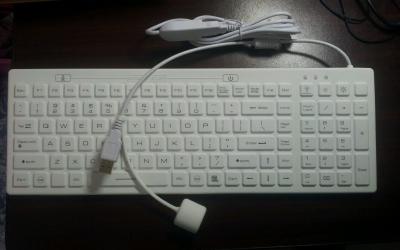 Китай Локабле клавиатура силикона ИП68 медицинской ранга противобактериологическая с подсвеченное опционным продается