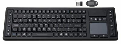 China teclado médico inalámbrico con el cojín/la prenda impermeable de la pista por la goma de silicona industrial en venta