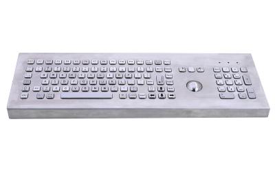 Китай Изрезанная передвижная промышленная клавиатура трекбола металла ИП65 с размером и функциональностями полной клавиатуры продается