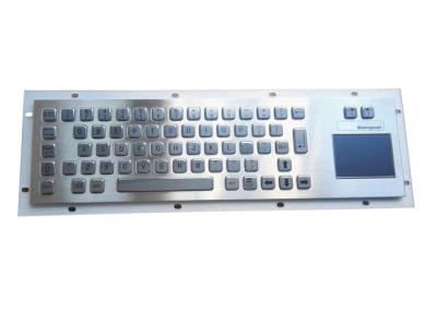 China 82 key industrial touchpad keyboard with 12 function key and built-in mouse for sale