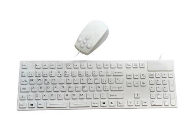 China Sterilized Espanol Medical certified keyboard with USB and 105 keys Latex free for sale