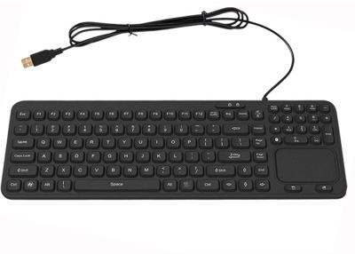China IP68 Industrial Touchpad Keyboard with black color and USB PS/2 interface for sale