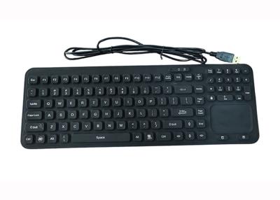China PS2 Industrial Touchpad Keyboard with white LED and IP68 touchpad for sale