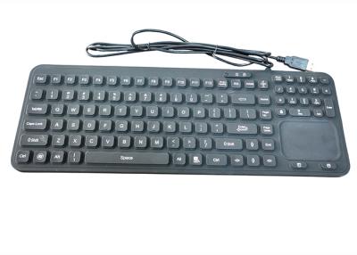 China PS2 Industrial Touchpad Keyboard with white LED and IP68 touchpad for sale