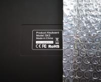 China IP68 Dustproof industrial keyboard with mouse buttons OEM AZERTY layout for sale