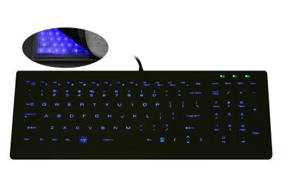 China Teclado médico del silicón del uso de la atención sanitaria EN60950 con el Scissor-interruptor adicional en venta