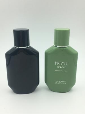 China Black Green Luxury Empty Perfume Bottles 100ml Customized for sale