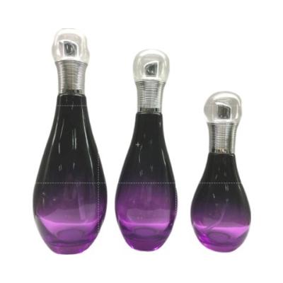 Komvormige Glas Kosmetische Containers/de Lotionflessen van de Huidzorg/Pompflessen die verpakken