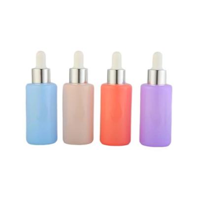 30ml hete de Flessen van het glasdruppelbuisje verkopen/Glas met OEM van de Etherische olieflessen van de Bamboekraag