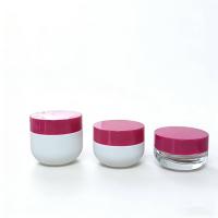 China 30ml 50ml 100ml 120ml Glass Lotion Bottle And 50g 100g Jar Cosmetic Bottle Customized Logo OEM Shampoo Lotion Serum Bottle for sale